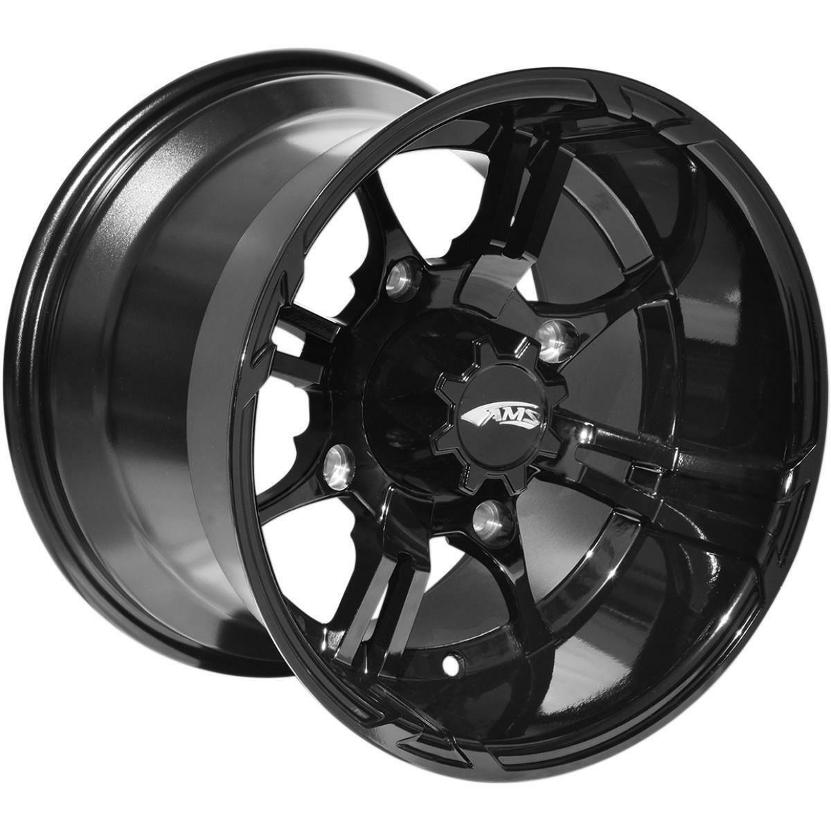 AMS - 5001-032BS - Roll N 108 Cast Aluminum Wheel, 15x10 - 5.5+4.5 ...