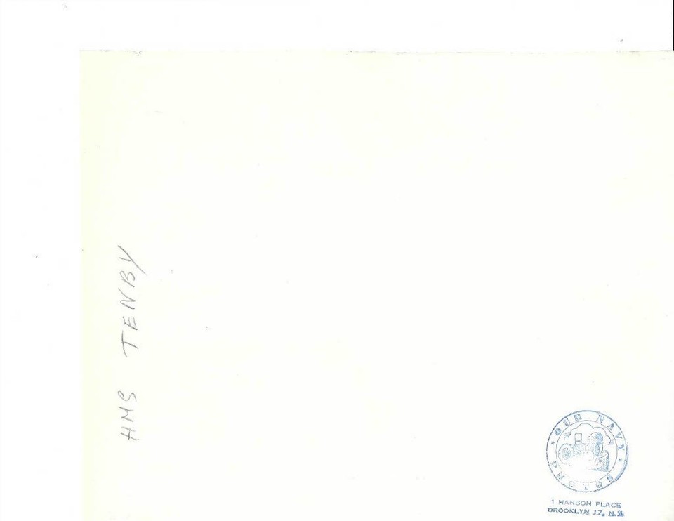 Authentic HMS Tenby F65 Official Stamp Photograph | eBay