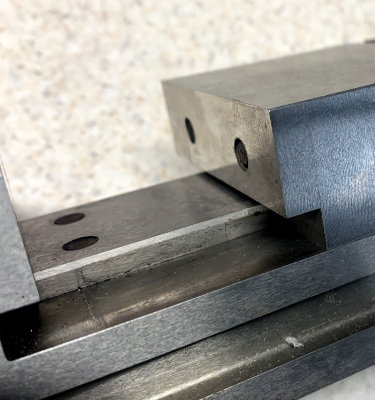 Machinist Tool: Vintage WSK Fowler Precision Grinding vice (NOS) 2-3/8 ...