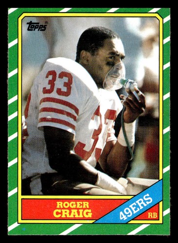 Roger Craig San Francisco 49ers 1986 Topps #157a | eBay