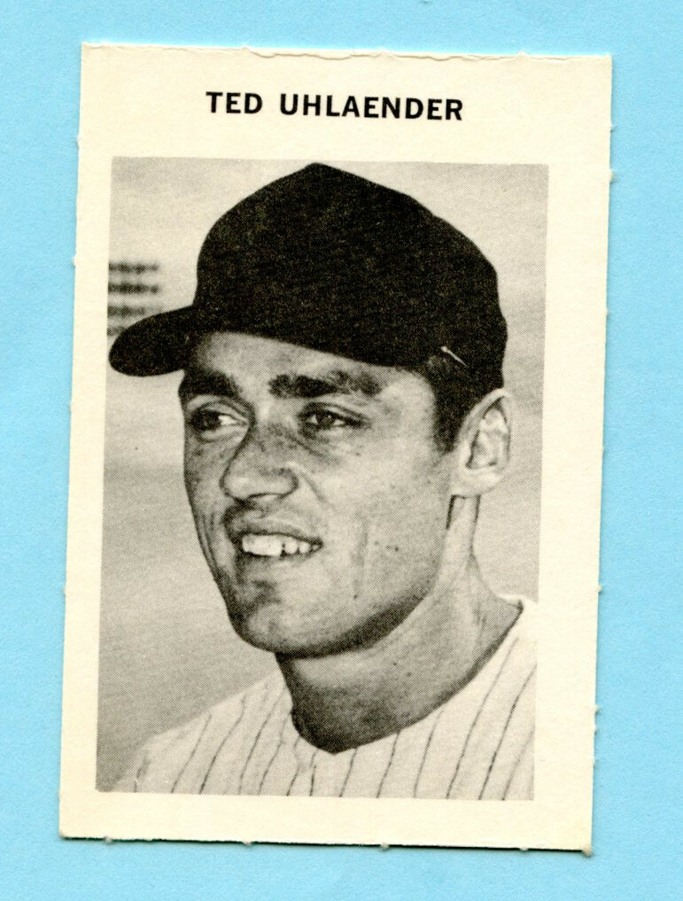 1969 Milton Bradley #279 Ted Uhlander 705-435 | eBay