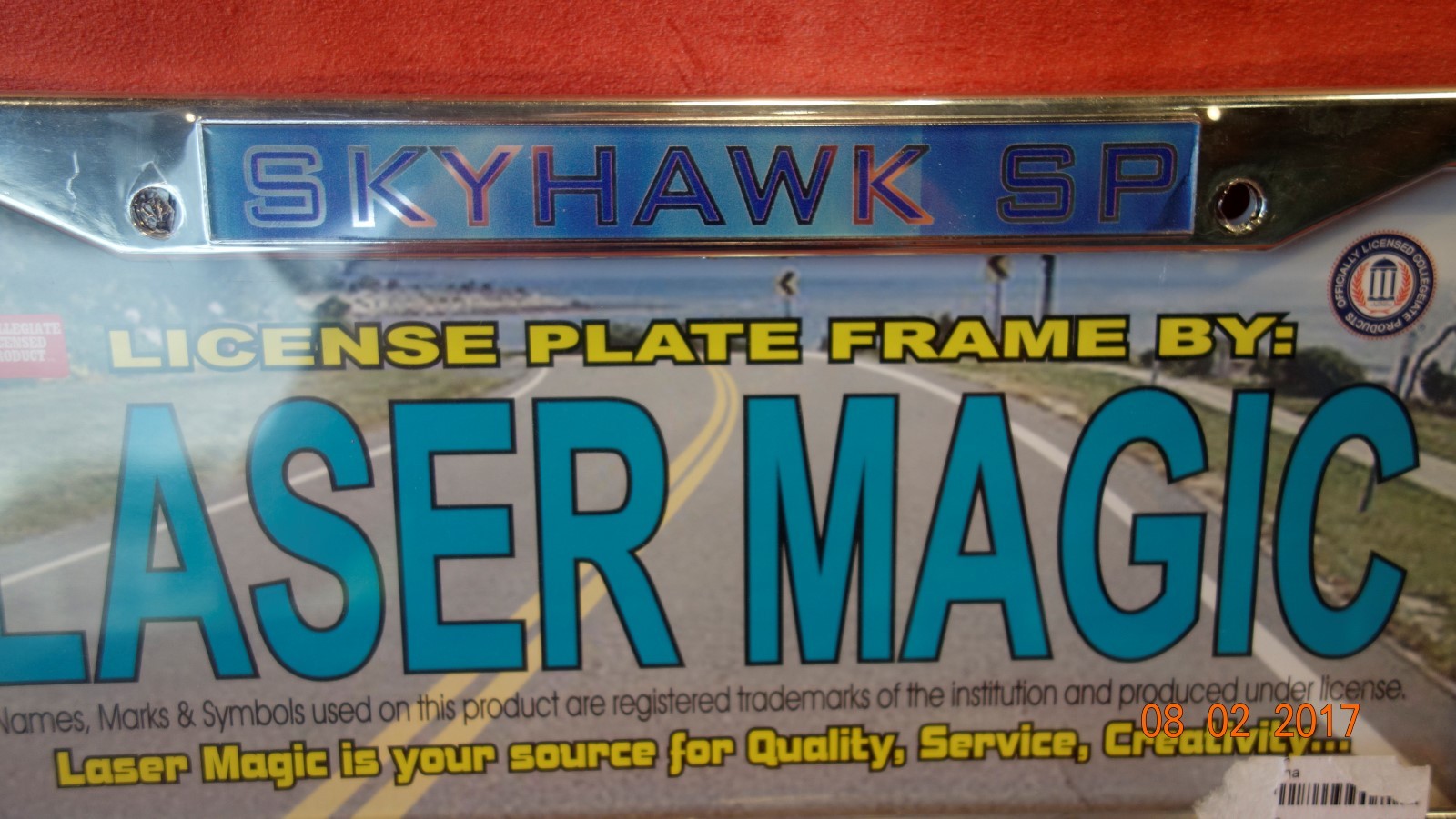 Cessna 172 Skyhawk Laser Magic License Plate Holder | eBay