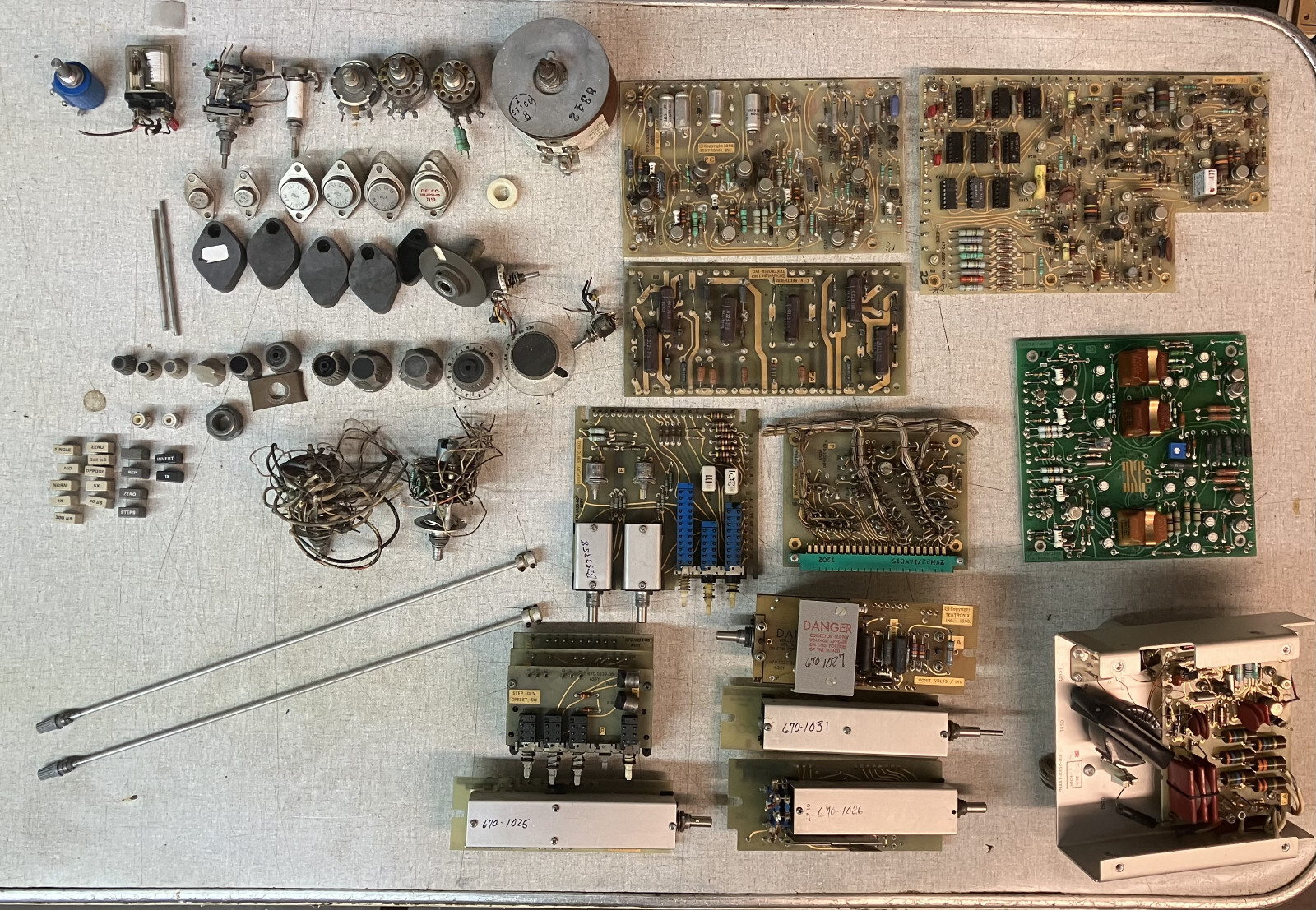 Tektronix 400 Watt Oscilloscope Power Supply Parts Diagram Z