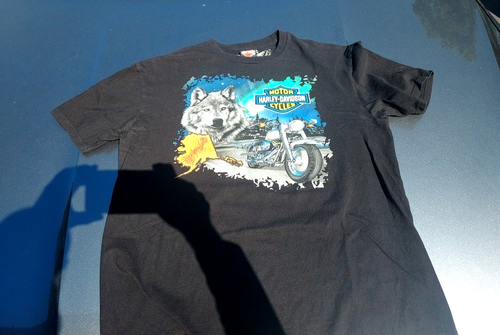 House of Harley Davidson Alaska Wolves T Shirt X- Large | eBay