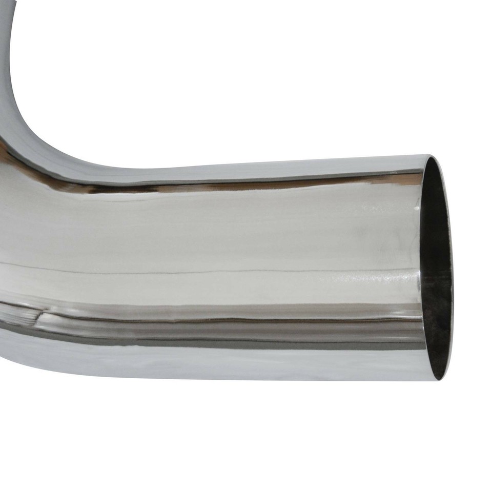 Chrome 90 Degree Short Radius Exhaust 5 Inch Elbow 5"OD x16" Truck Arms ...