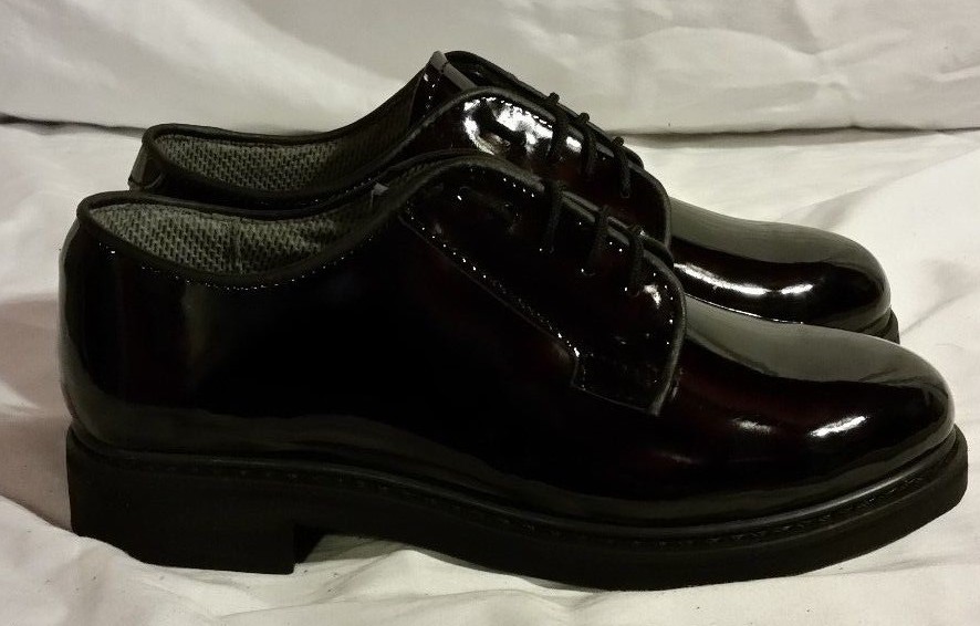 SERVICE UNIFORM HIGH GLOSS BLACK PATENT LEATHER MILITARY DRESS CORFAM ...