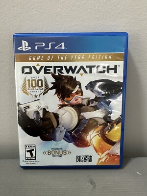 Overwatch - Game of the Year Edition - Sony PlayStation 4 PS4 NO MANUAL ...