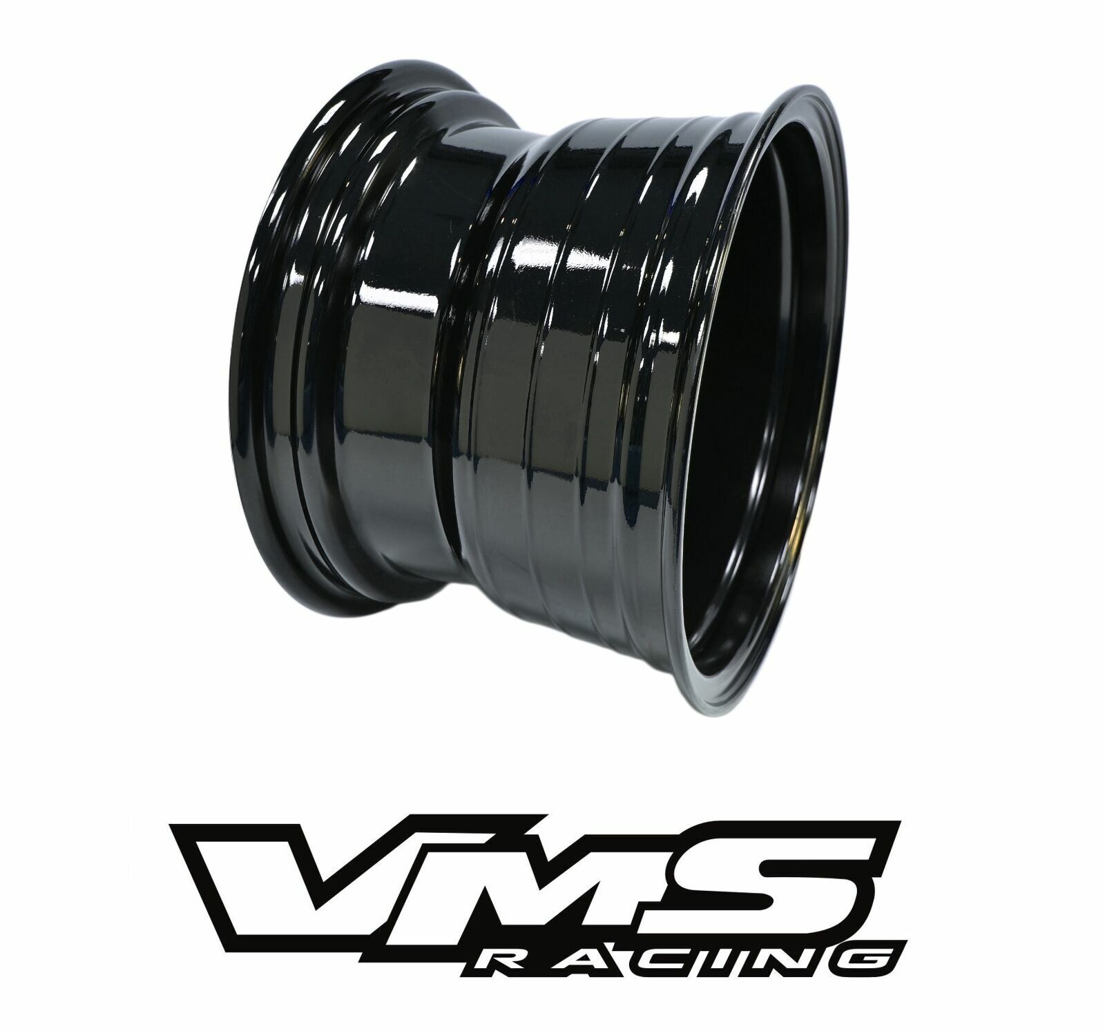 x2 VMS RACING MODULO REAR 15X8 DRAG WHEELS 4X108 FOR 79-93 FORD MUSTANG ...