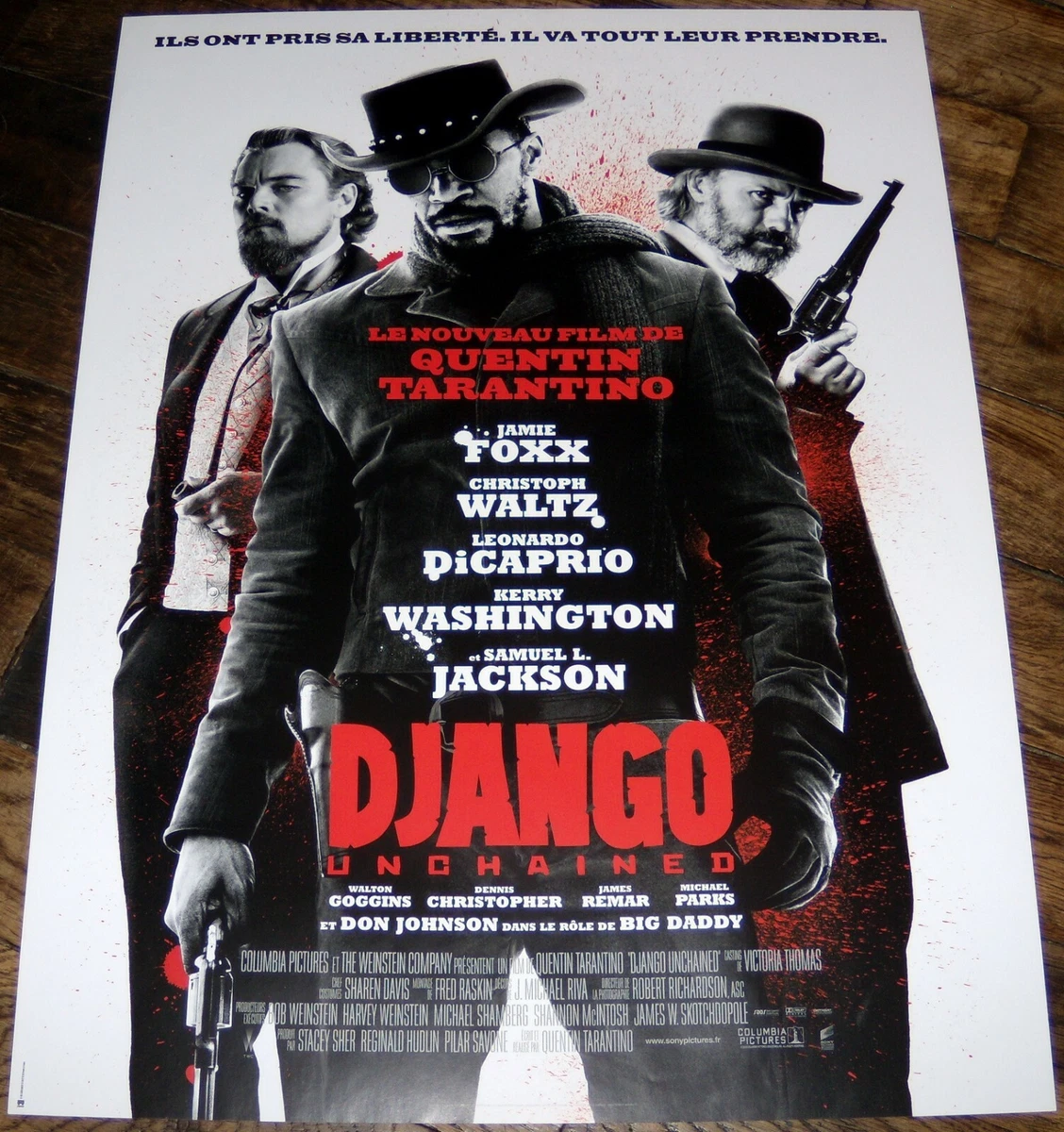 Django Unchained Jamie Foxx Poster