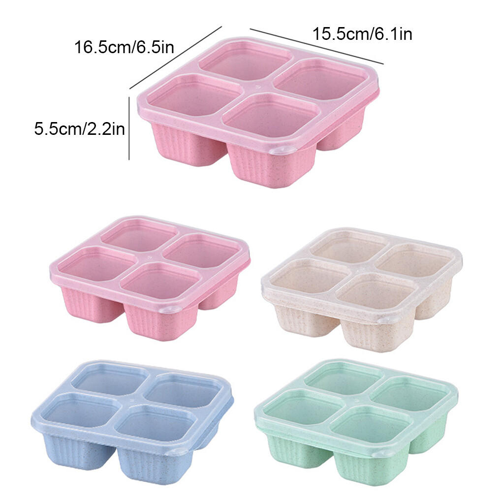 Simple And Beautiful Four Box Snack Dim Sum Nut Platter With Cover ...