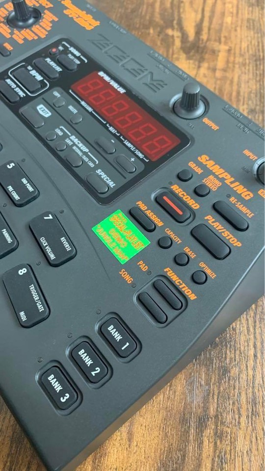 Zoom ST-224 SampleTrak Sampler Good Condition Tested Operation ...