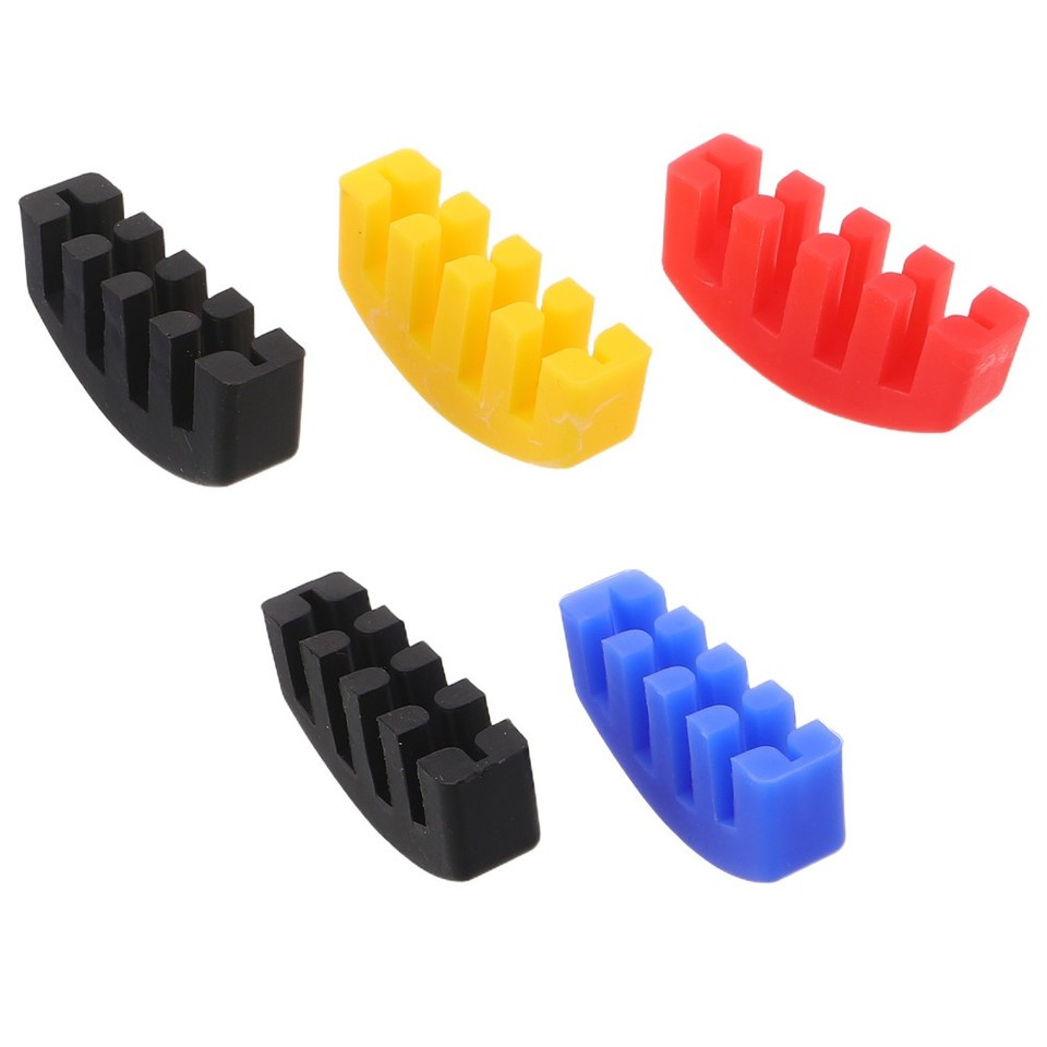 5pcs Viola Violin Mute: Violin Mute Volume Reducer - Claw Style Rubber ...