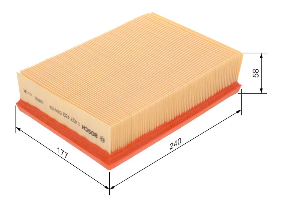 AIR FILTER 1 457 433 004 FOR BMW Z3/Roadster/E36 Z4/E85 X3/SAV/E83 ...