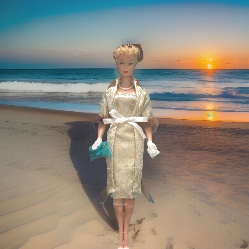 NRFB 2004 Evening Splendor Barbie Gold Label 1959 Collectors Request Repro | eBay