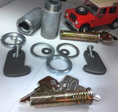 Land Rover Series 2 2a 3 Complete Vehicle Door Barrel Lock & Keys Set ...