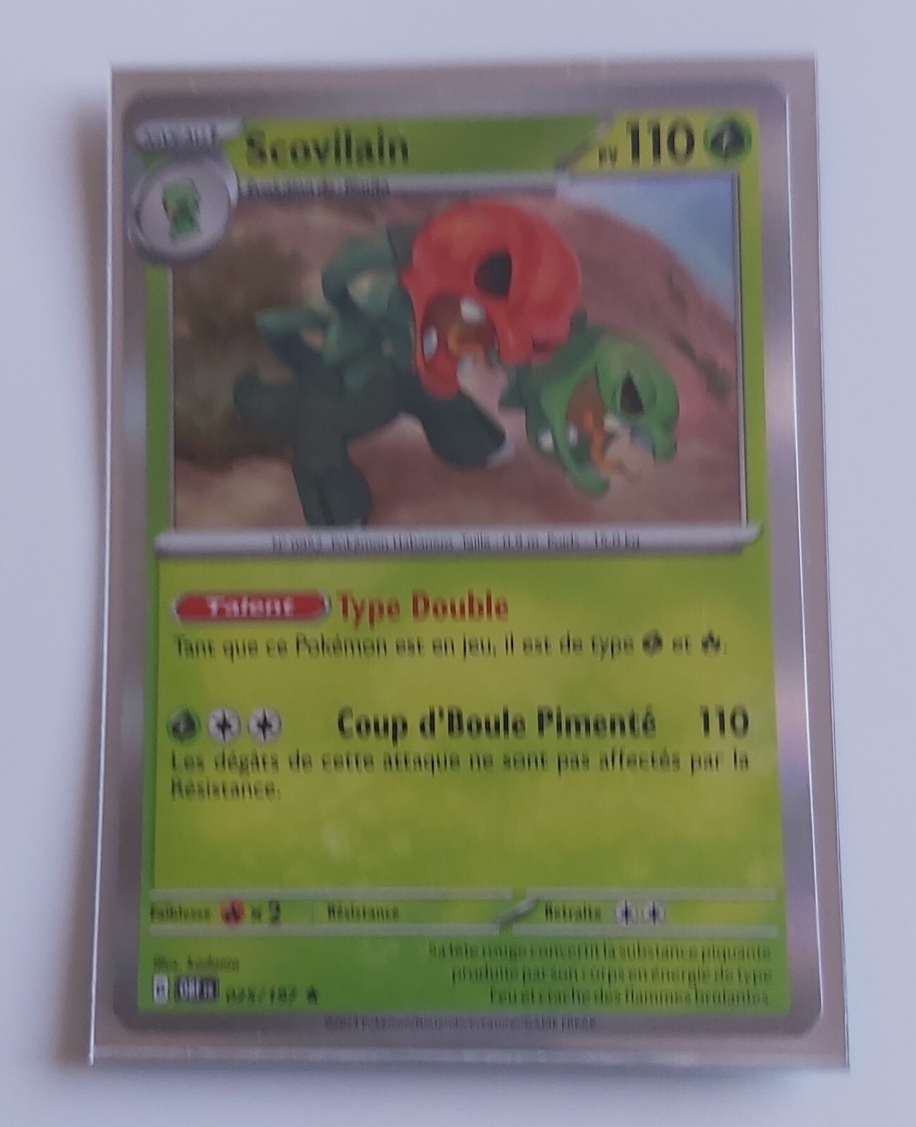 Carte Pokemon SCOVILAIN 025/197 HOLO EV3 Ecarlate et Violet OBF FR NEUF ...
