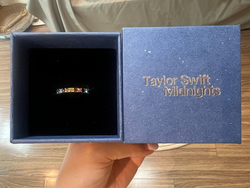 Taylor Swift Bejeweled Midnights Ring 6-10 Brand New Swifties ...