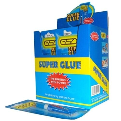 *16 PACK* GSD Super Extra Strong Glue Premium Quality Adhesive Plastic ...