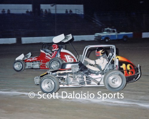 1980 Sonny Nutter Dave Trist 8 X 10 Ascot Midget Racing Photo | eBay