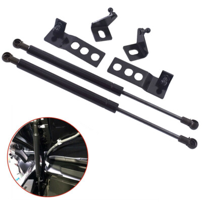 Car Front Engine Hood Lift Support Shock Struts Rod Black For 19 20 ...