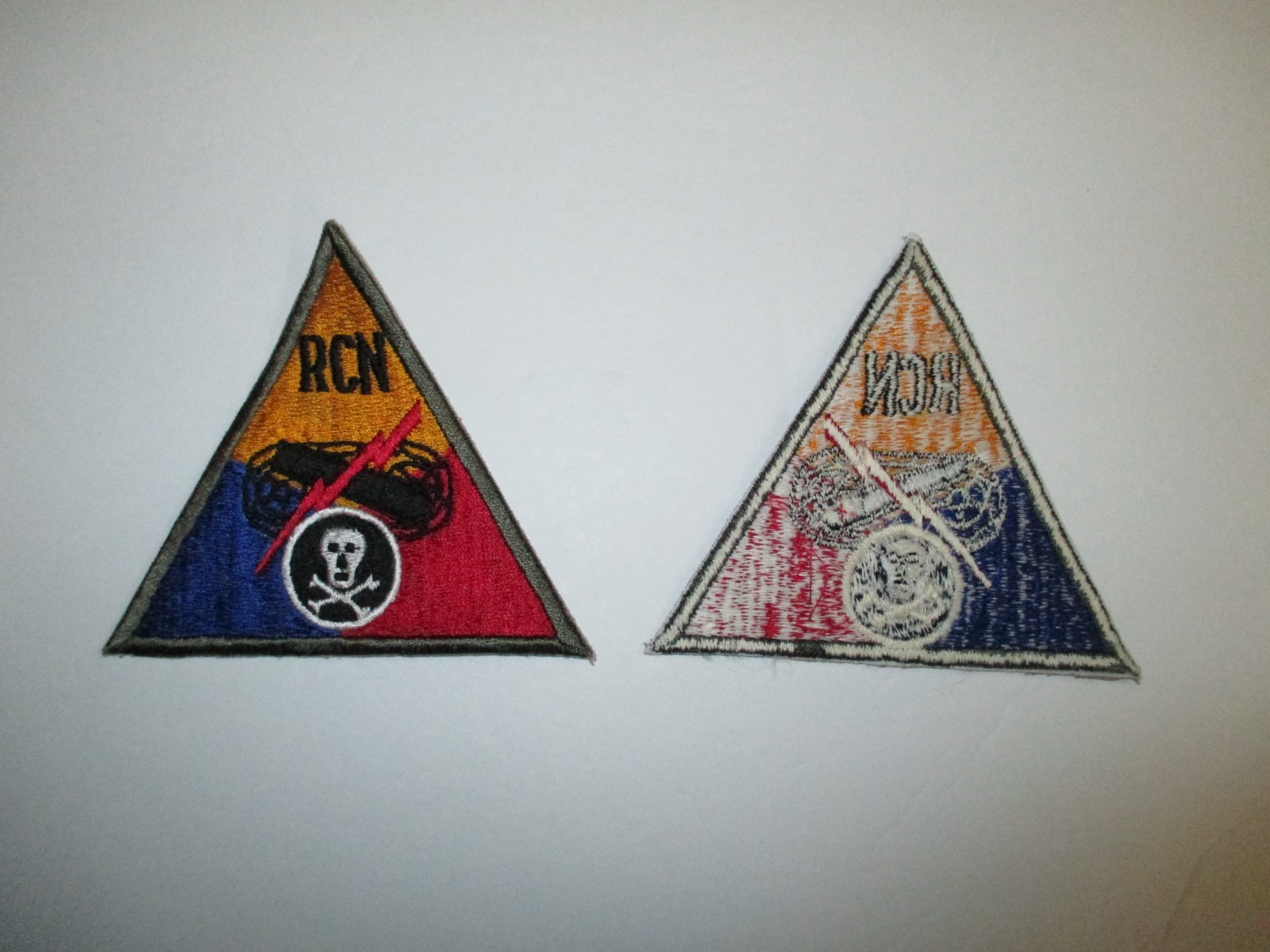 e4715 Korean War US Army Armored Tank Battalion Triangle RCN 32 Recon ...