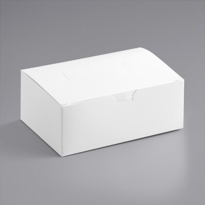 125 White Take Out Lunch Chicken Snack BOX 7 x 4 1/2 x 2 3/4 Crafts ...