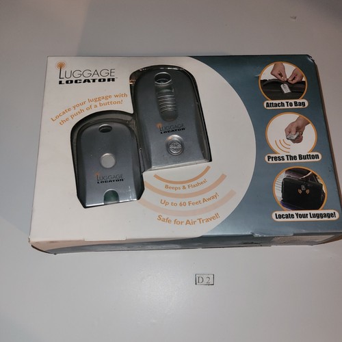 Luggage Locator Remote & Receiver Beeps & Flashes Travel Gear | eBay
