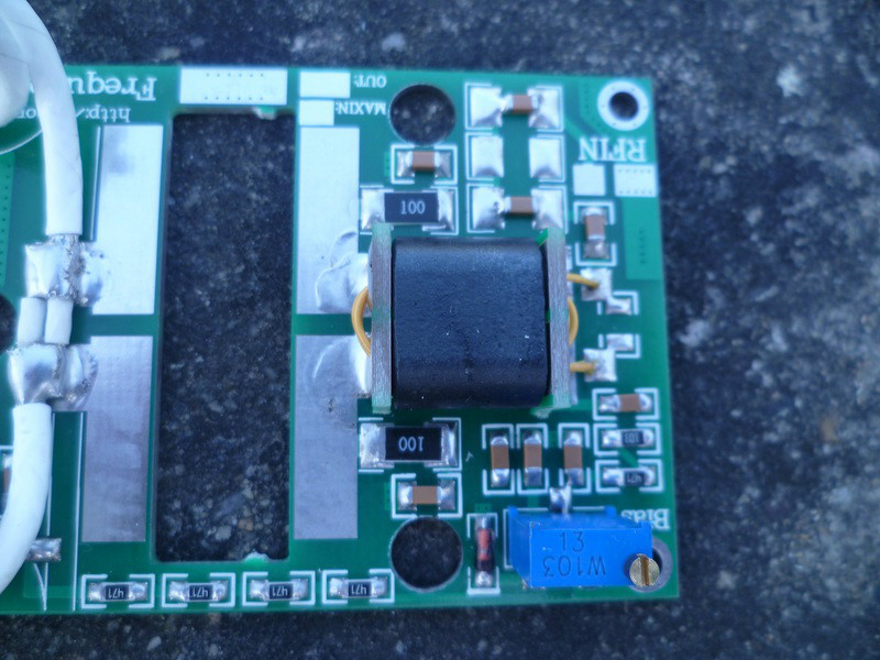 100W FM VHF 80-170Mhz RF Power Amplifier Board For Ham Radio DIY ...
