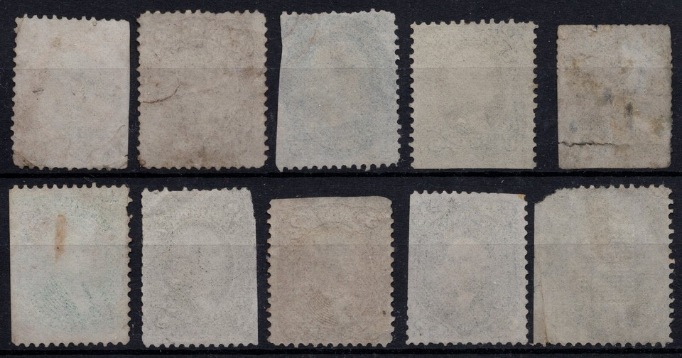 [st9827] USA 1861-80 Selection of Classic Space Fillers used (x10) | eBay