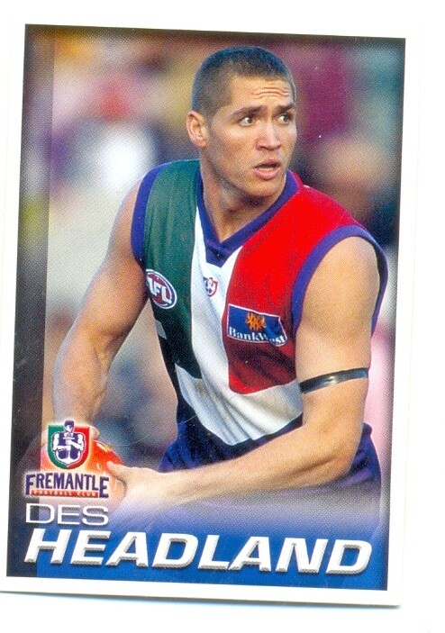 2005 AFL HERALD SUN CARD 65 - Des Headland - Fremantle | eBay Australia