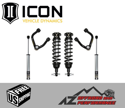 ICON 0-3.5" Stage 2 Tubular UCA Suspension System for '19-Up Ford ...