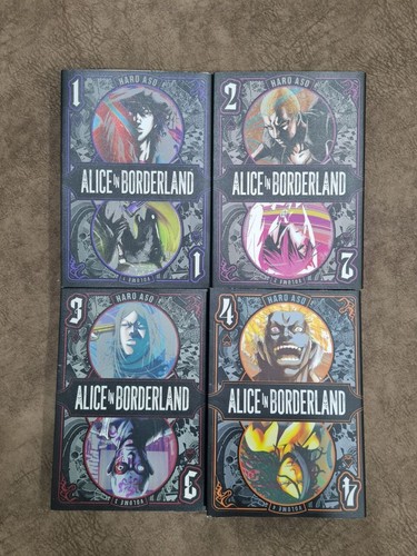 Alice In Border Manga by Haro Aso Volume 1 - 4 English Version Fast ...