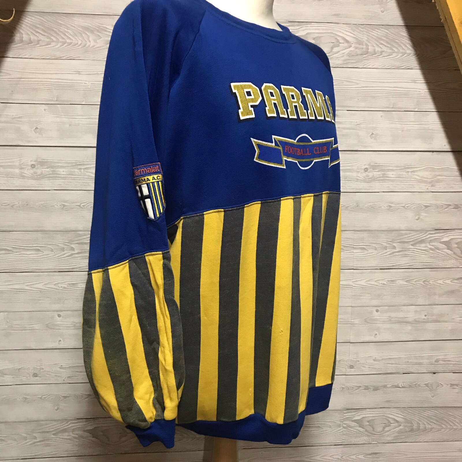 Parma Football Club Vintage Jumper Sweatshirt Season … - Gem