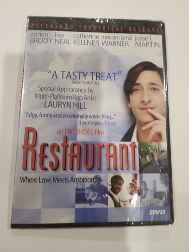 RESTAURANT - THEATRICAL RELEASE DVD MOVIE ADRIEN BRODY - Factory Sealed ...