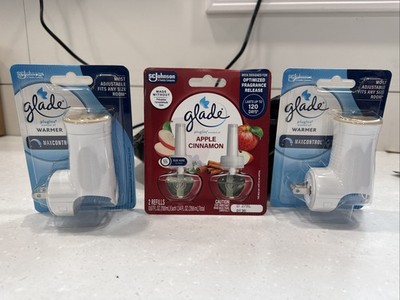 Glade PlugIns Scented Oil Refills Apple Cinnamon - 2 Refills & 2 ...