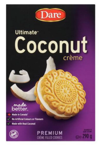 Dare Ultimate Peanut-Free Cookies Coconut Creme 290g | eBay