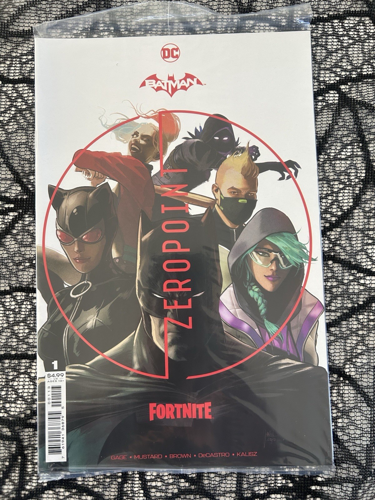 BATMAN FORTNITE ZERO POINT #1 DC COMIC BOOK 1st Edition SEALED ...