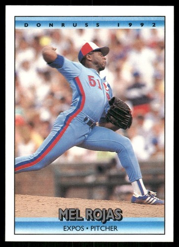1992 Donruss #435 Mel Rojas | eBay