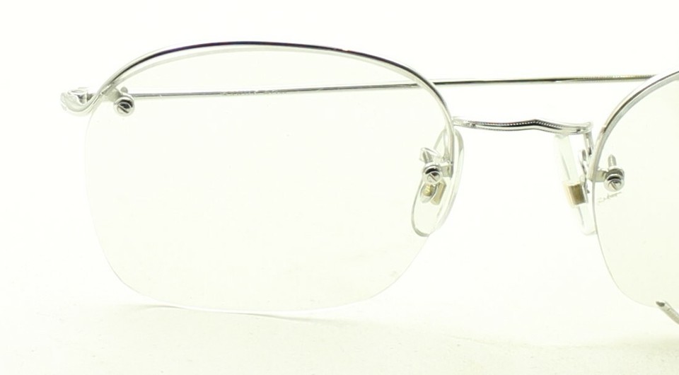 SAVILE ROW ENGLAND Rimway Rhodium 50x20mm Eyewear FRAMES RX Optical ...