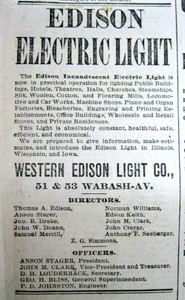 Thomas Edison Newspaper Boy