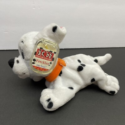 Vintage Disney Star Bean 101 Dalmatians Freckles Bean Bag Plush Toy New ...