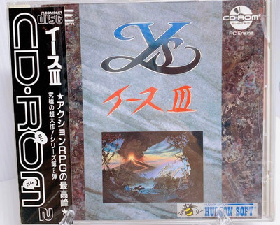 New and unopened Ys 3 Ys Ⅲ PC engine with Spine PC engine | eBay