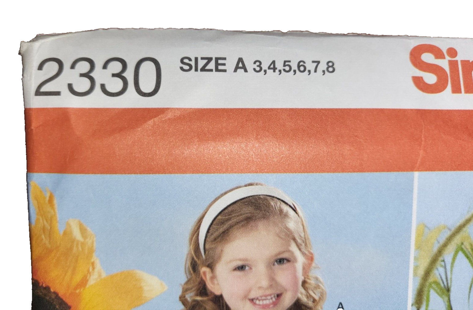 2010 simplicity Pattern 2330 Childs Alice in Wonderland Costumes Sz 3-8 ...