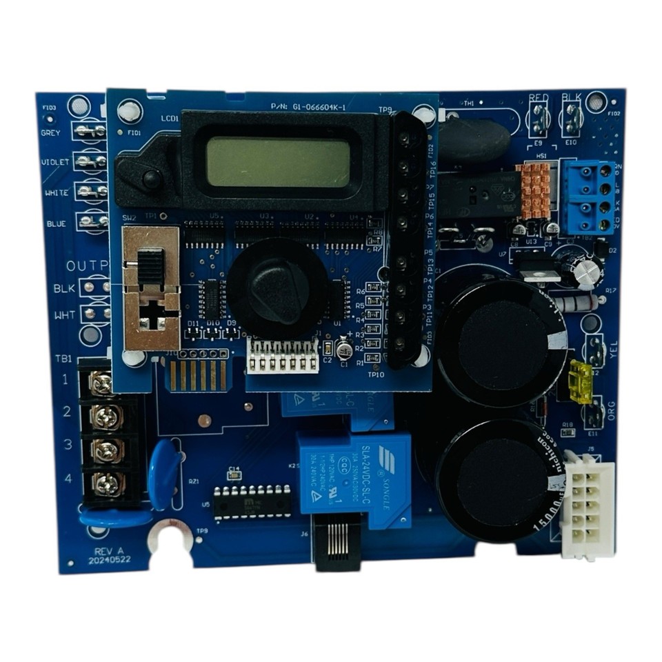 GLX-PCB-RITE Main Circuit Board & GLX-PCB-DSP Display Board Hayward ...