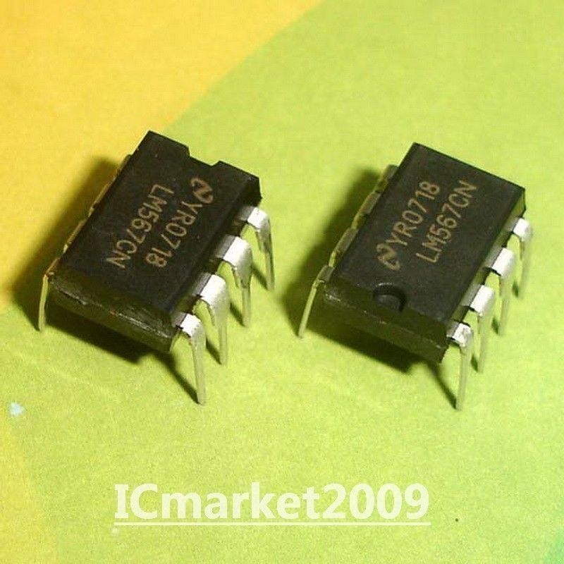 50 PCS LM567CN DIP-8 LM567 Tone Decoder Chip IC | eBay