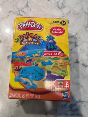New Play-doh Animal Activities Ocean Animals play set dough molds ...