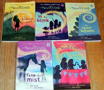 LOT of 5 Disney NEVER GIRLS Children CHAPTER Books KiKi Thorpe PINCH of ...
