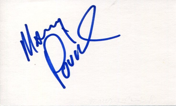 Maury Povich Famous Talk Show Host Maury Show Signed Autograph Card | eBay