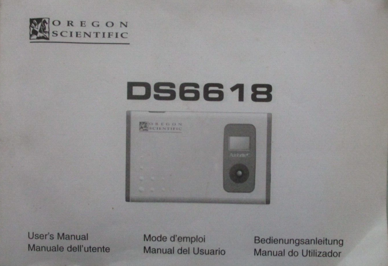 Oregon Scientific DS6618 0.3MP Digital Camera - White for sale online ...