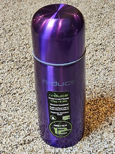 * NWTS Reduce Thermal Flask 17 Oz Black | eBay